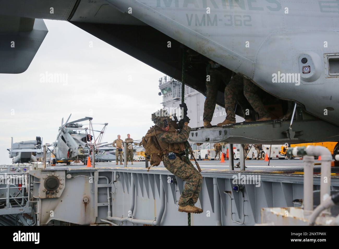 PACIFIC OCEAN (Jan. 2, 2023) – A U.S. Marine with Battalion Landing ...
