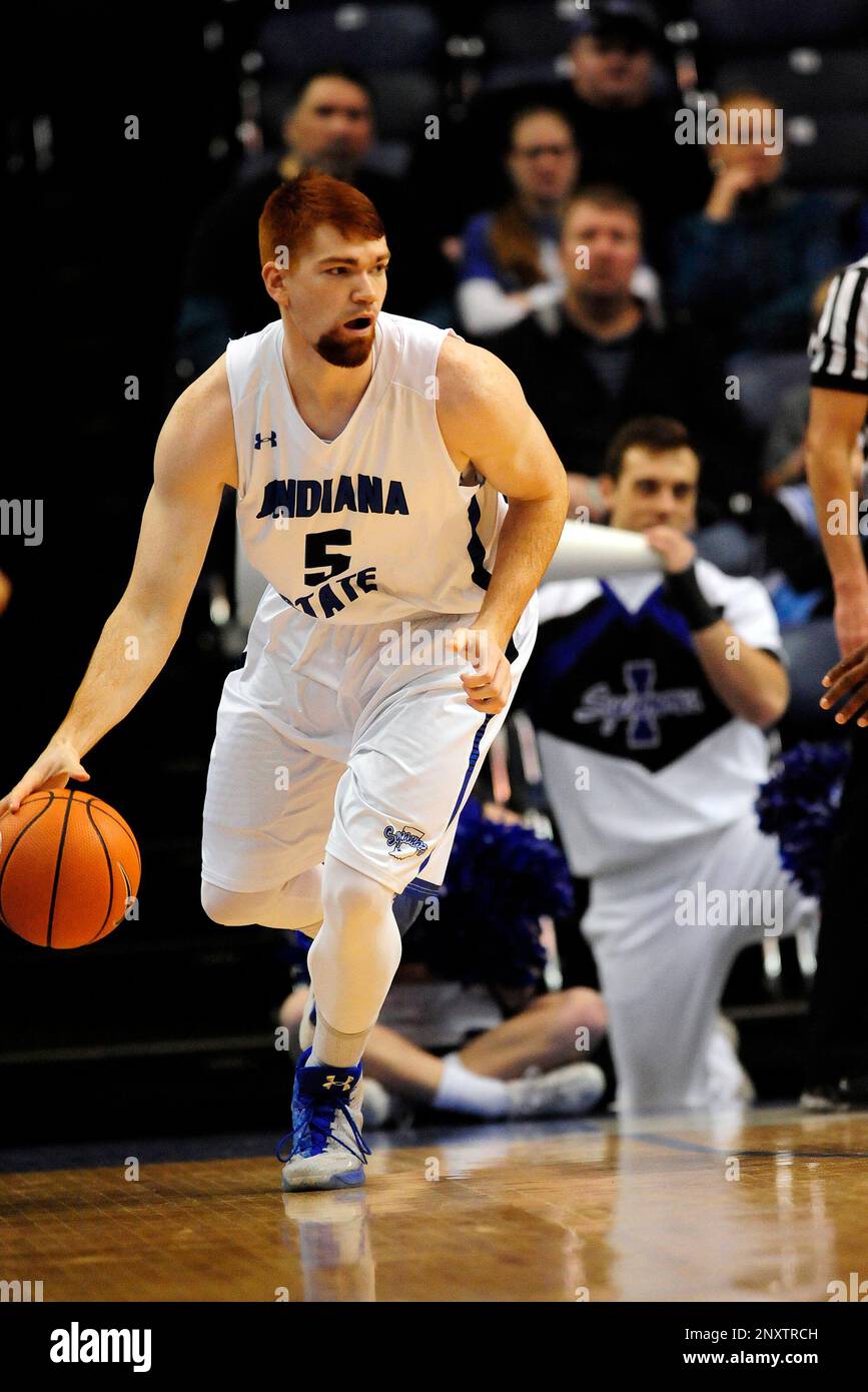 TERRE HAUTE, IN - DECEMBER 28: Bronson Kessinger (5) forward Indiana ...