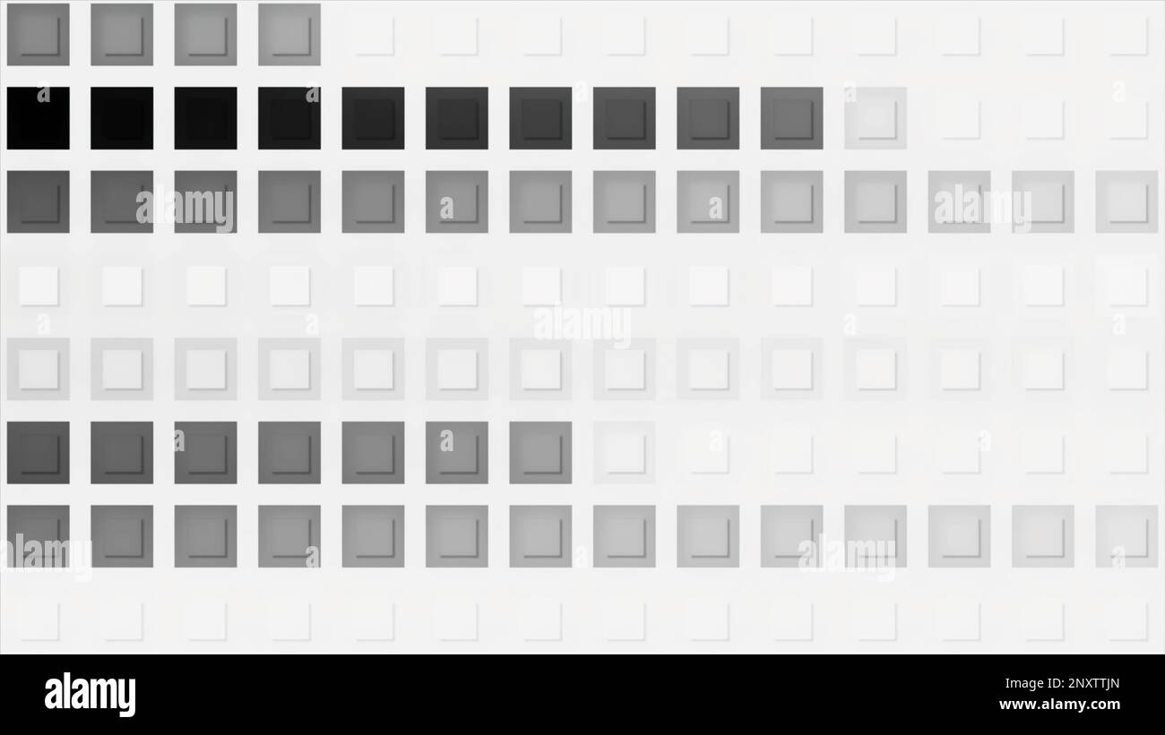 Animation of moving lines with square pixels. Motion. Lines of moving ...