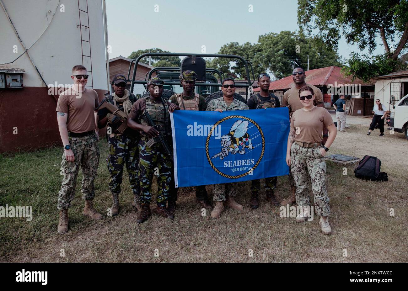 230125-A-NR779-1014 MOMBASA, Kenya (Jan. 25, 2023) U.S. Navy Seabees ...
