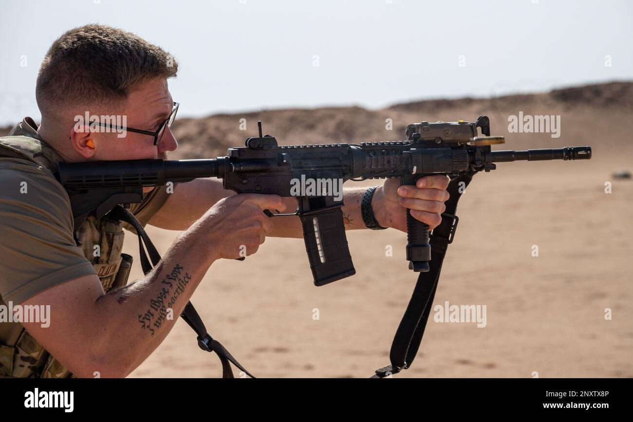 U.S. Air Force Airman 1st Class Johua Claxton, 378th ssigned to the ...