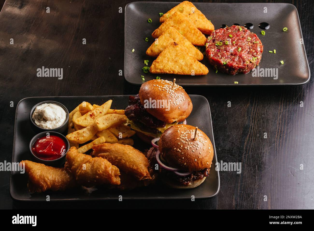 Food in restrain. Restaurant menu Stock Photo - Alamy
