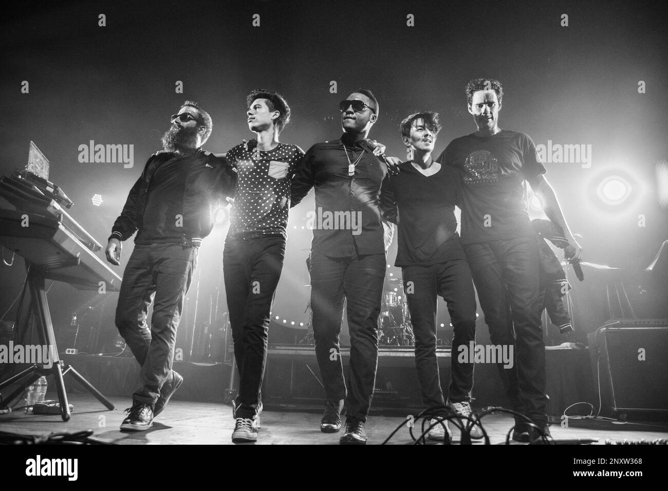 Spencer Ludwig, Ryan Merchant, Channing Holmes, Manuel Quintero, and ...