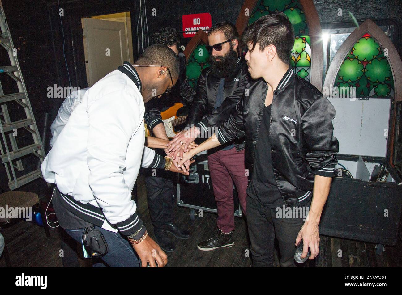 Channing Holmes, Spencer Ludwig, Ryan Merchant, Sebu Simonian, and ...