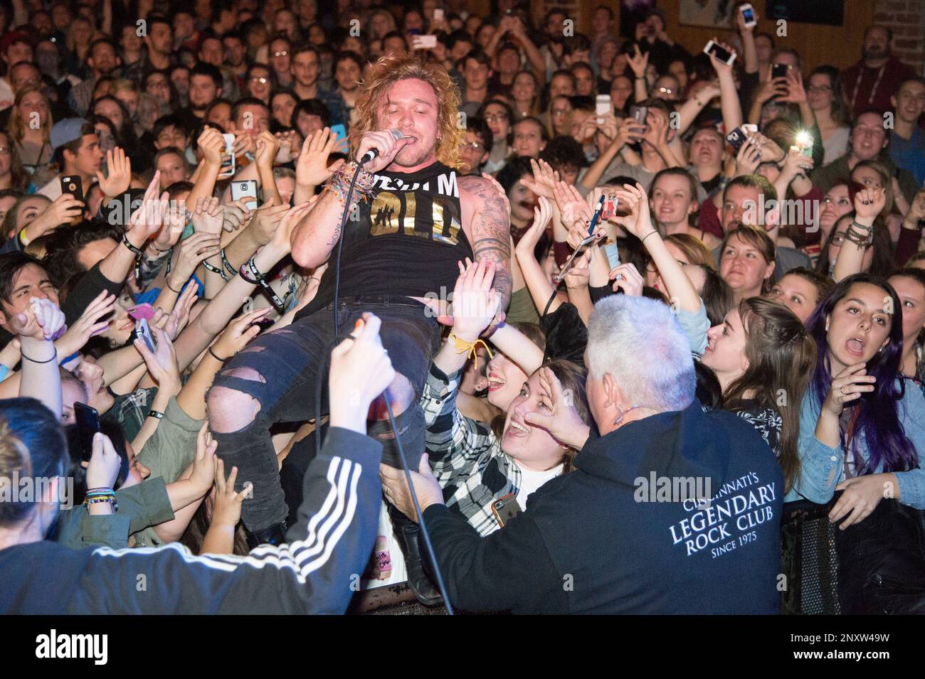 Christopher Whitehall from The Griswolds performs at Bogart's on Nov ...