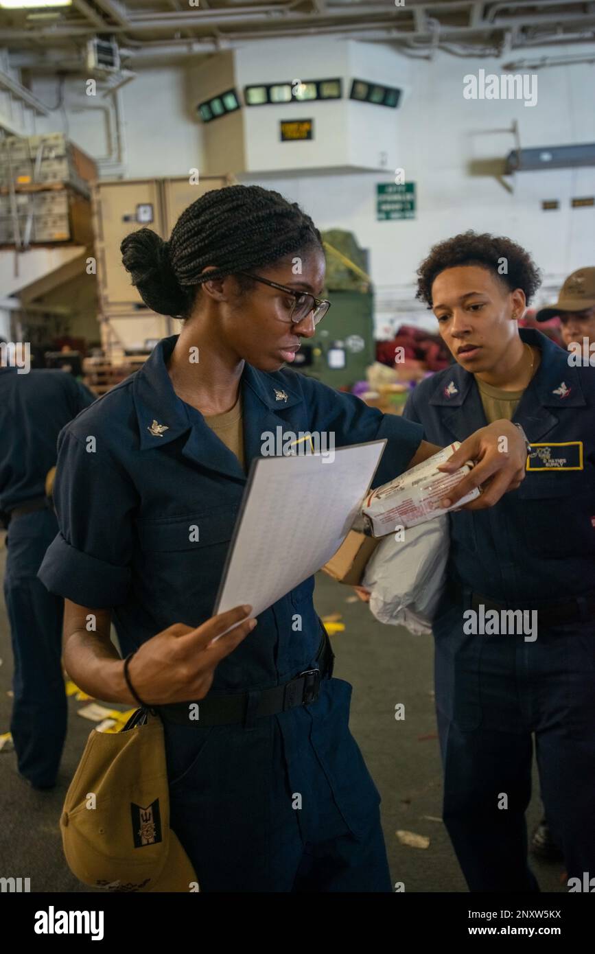 230126-N-KU796-1054 SOUTH CHINA SEA (Jan. 26, 2023) U.S. Navy Machinist ...