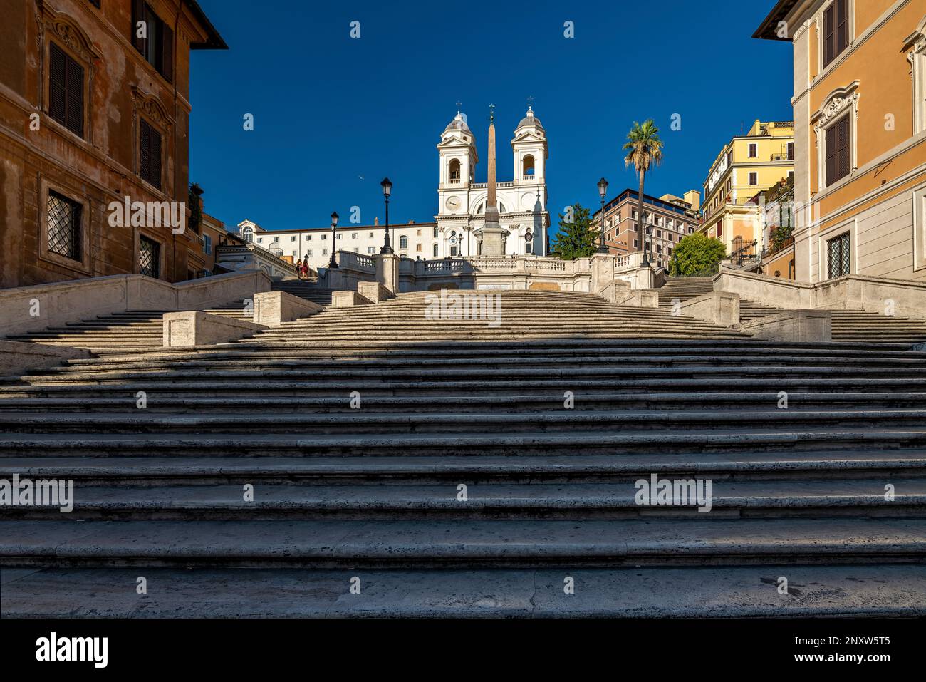 Piazza di Spagna, Spanish steps, Rome, Italy Stock Photo - Alamy