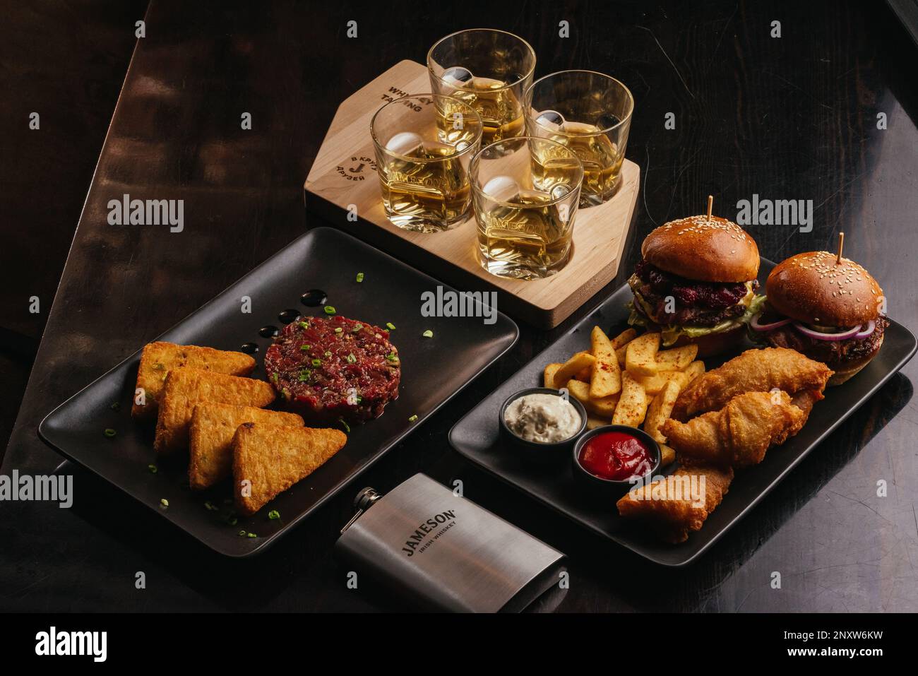 Food in restrain. Restaurant menu Stock Photo - Alamy