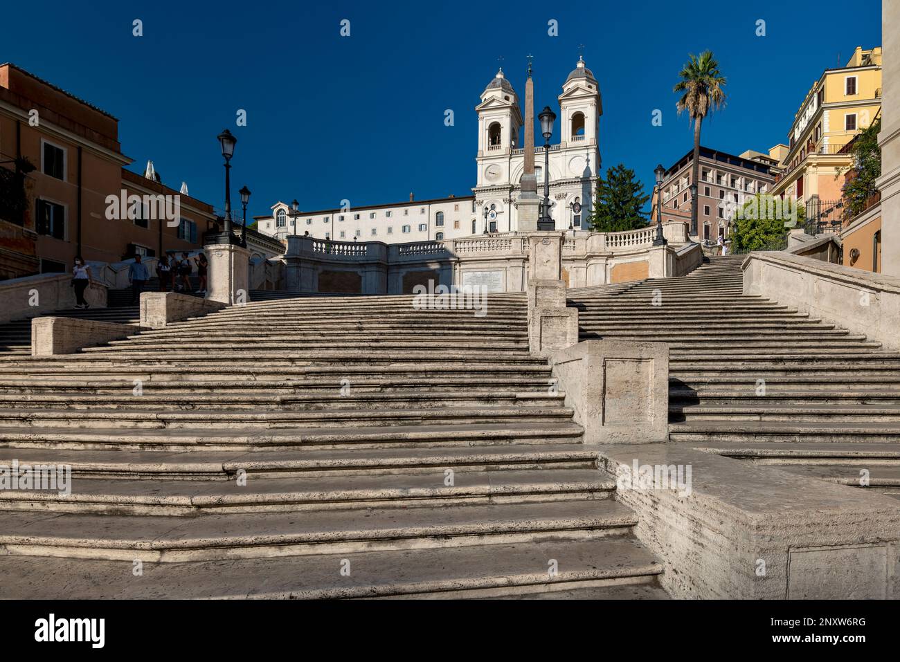 Famous spanish steps basilica hi-res stock photography and images - Alamy