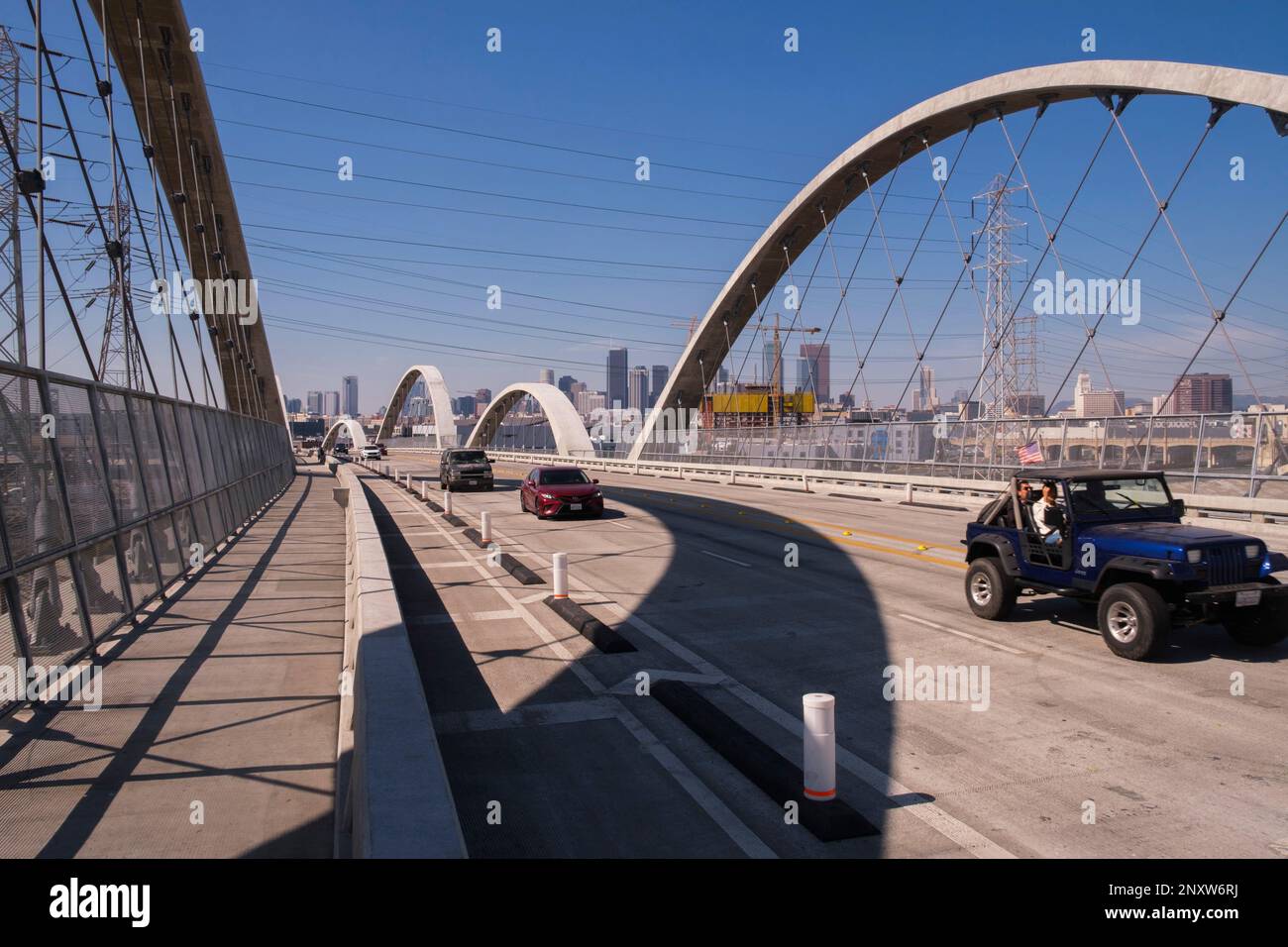 6th Street Viaduct, Los Angeles, California, United States of America ...
