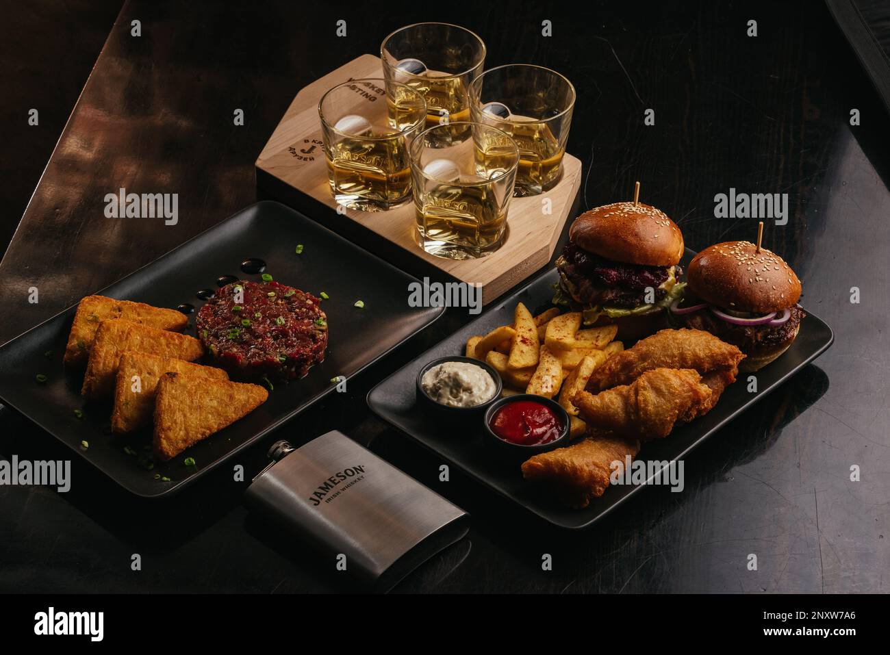Food in restrain. Restaurant menu Stock Photo - Alamy