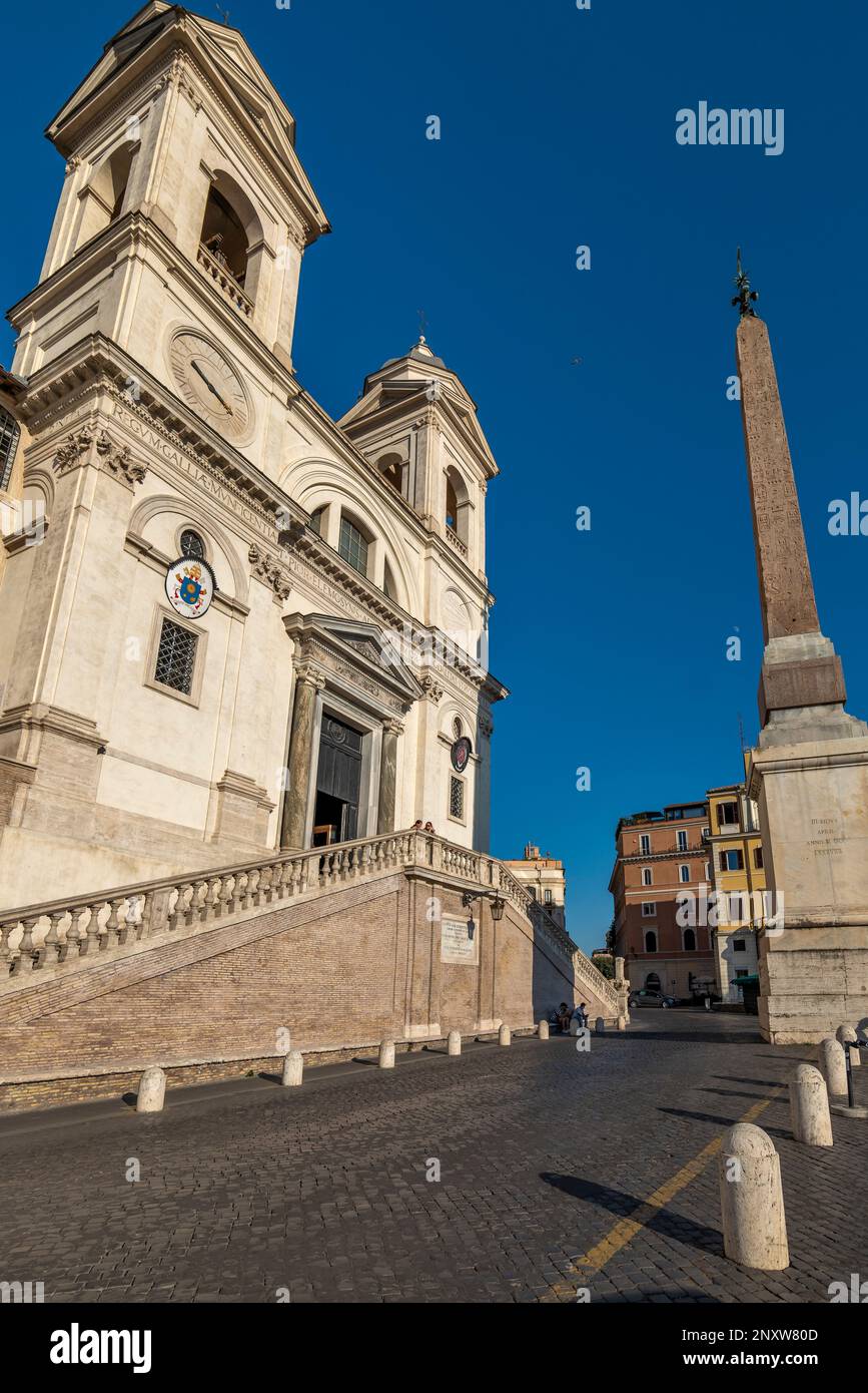 Obelisk piazza spagna rome hi-res stock photography and images - Alamy