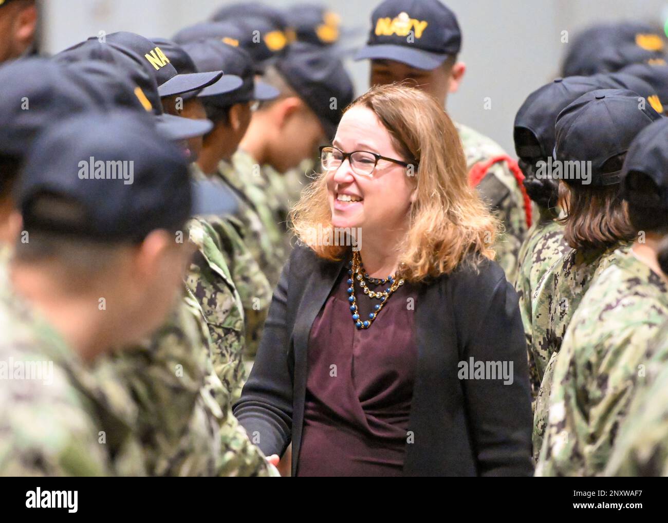 President Randi R. Cosentino, Ed.D., of the United States Naval ...
