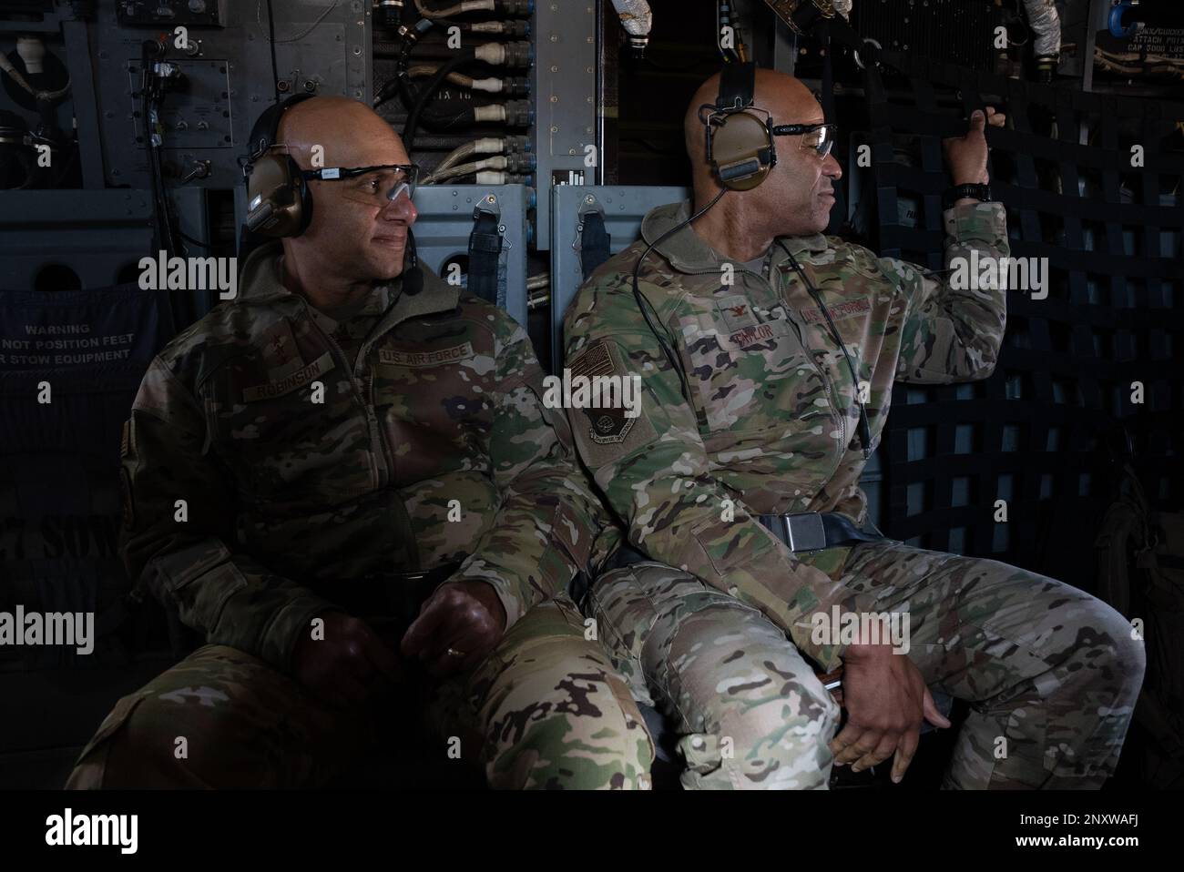 U.S. Air Force Lt. Gen. Brian Robinson, commander of Air Education and ...
