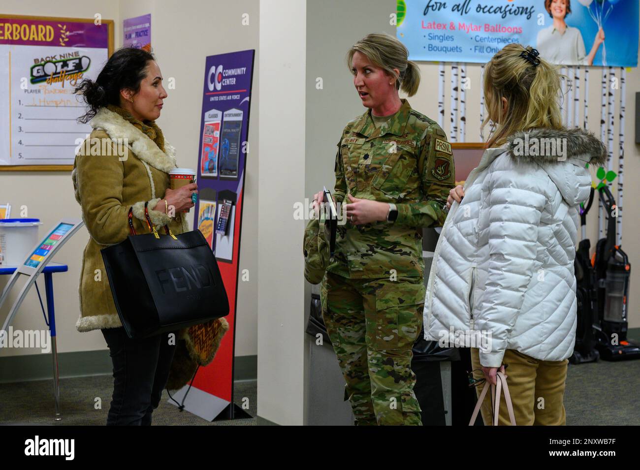 U.S. Air Force Lt. Col. Amanda Henry, 354th Force Support Squadron ...
