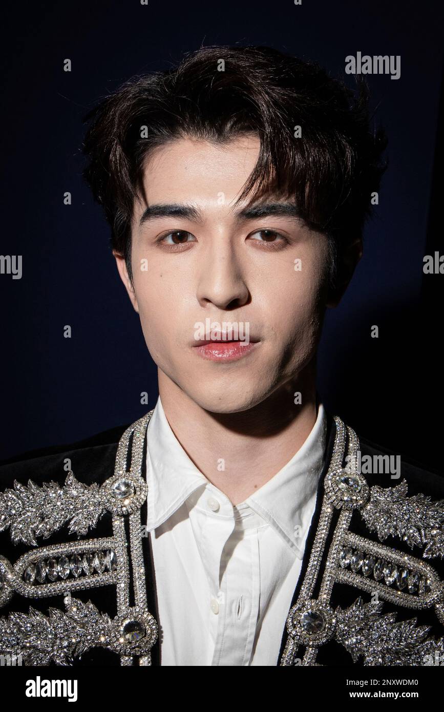 Patrick Flinker attends the Balmain Fall/Winter 2023-2024 ready-to-wear ...