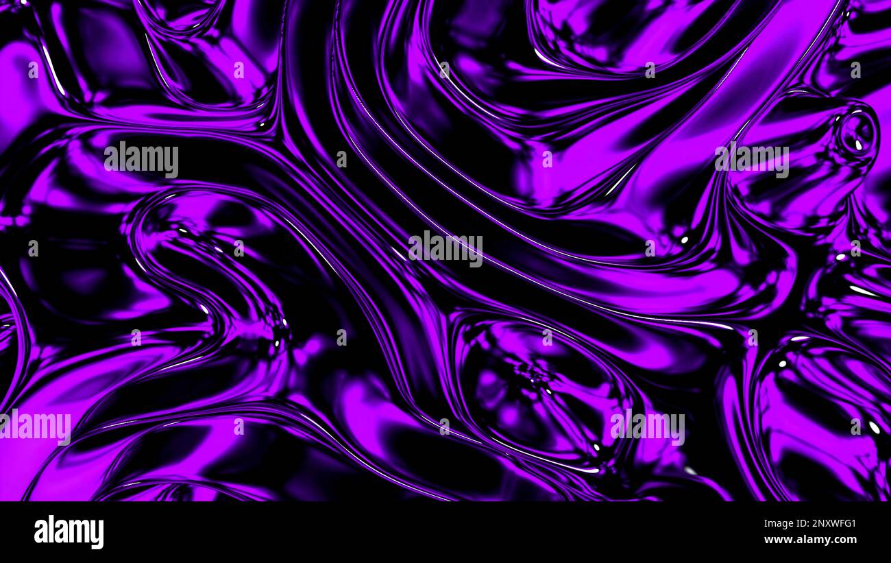 Abstract liquid metallic texture. Design. Fluid metal substance Stock ...