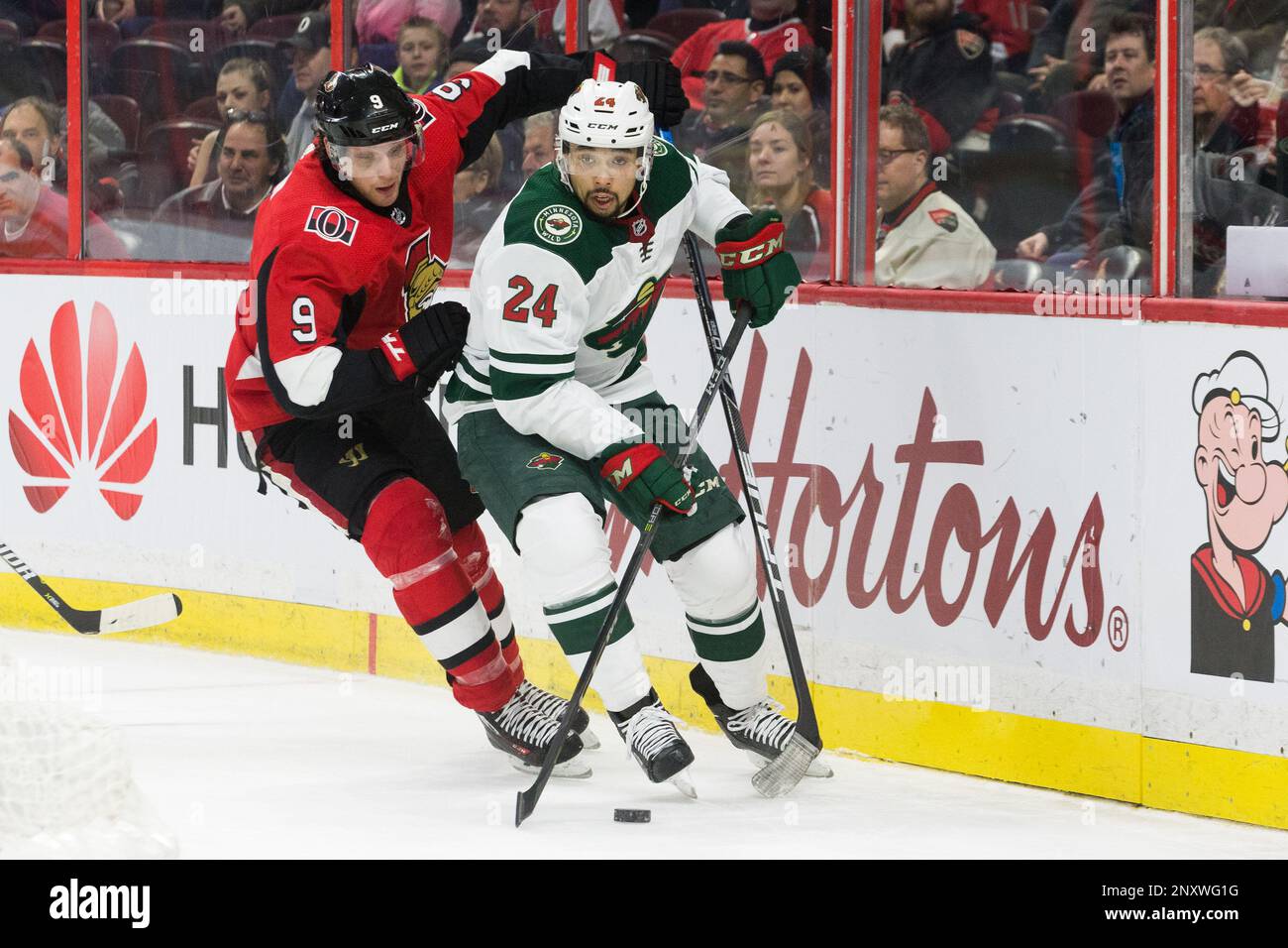 December 19, 2017: during the NHL game between Minnesota Wild and ...