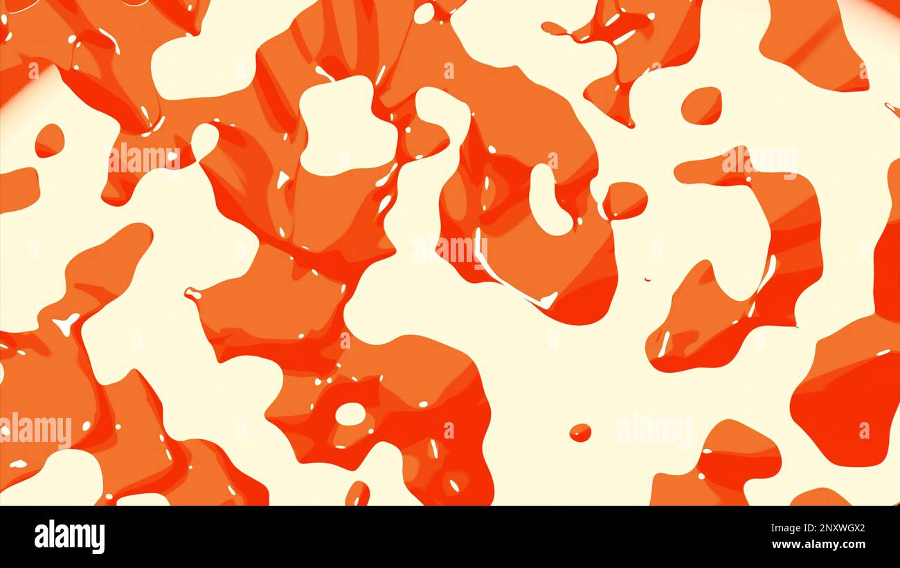 Liquid juicy substance overflowing. Design. Colorful sticky texture ...