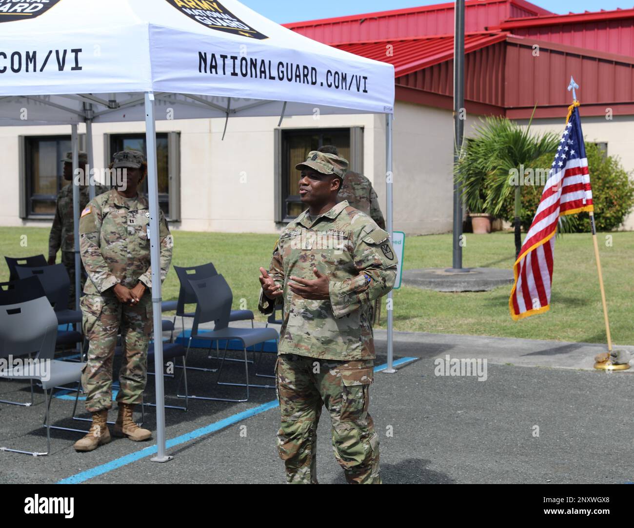 1st Sgt. Kellen Phillips, Virgin Islands National Guard 104th Troop ...