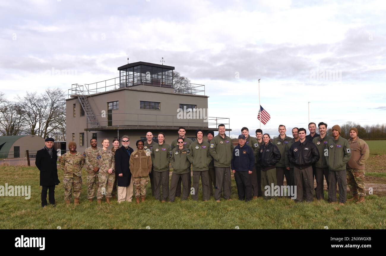 U.S. Air Force Airmen from the 351st Air Refueling Squadron; Rob Paley ...