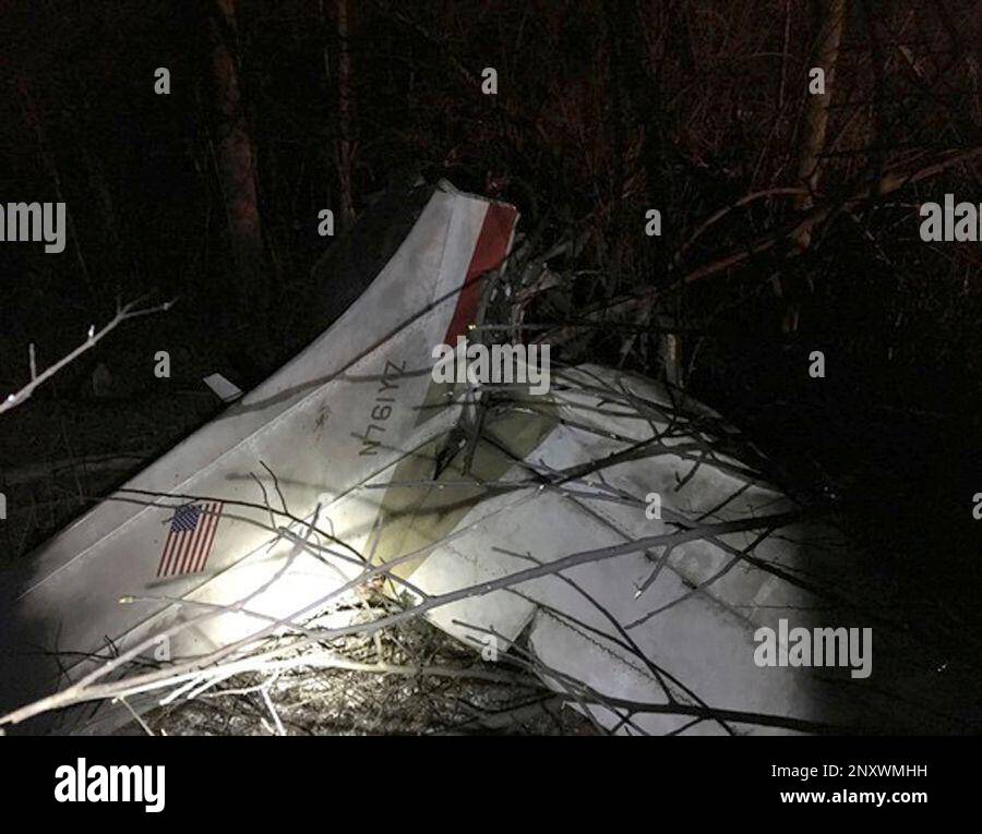 A photo provided by the Indiana State Police shows the wreckage from a ...