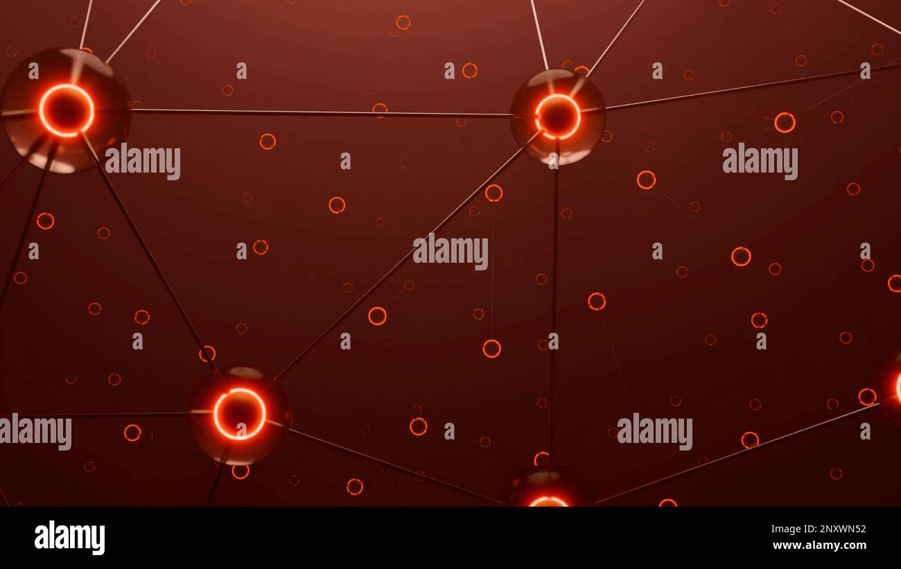 Animation network connection people icons hi-res stock photography and images - Alamy