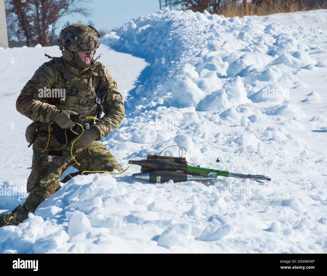 Explosive ordnance disposal eod mobile unit two hi-res stock ...