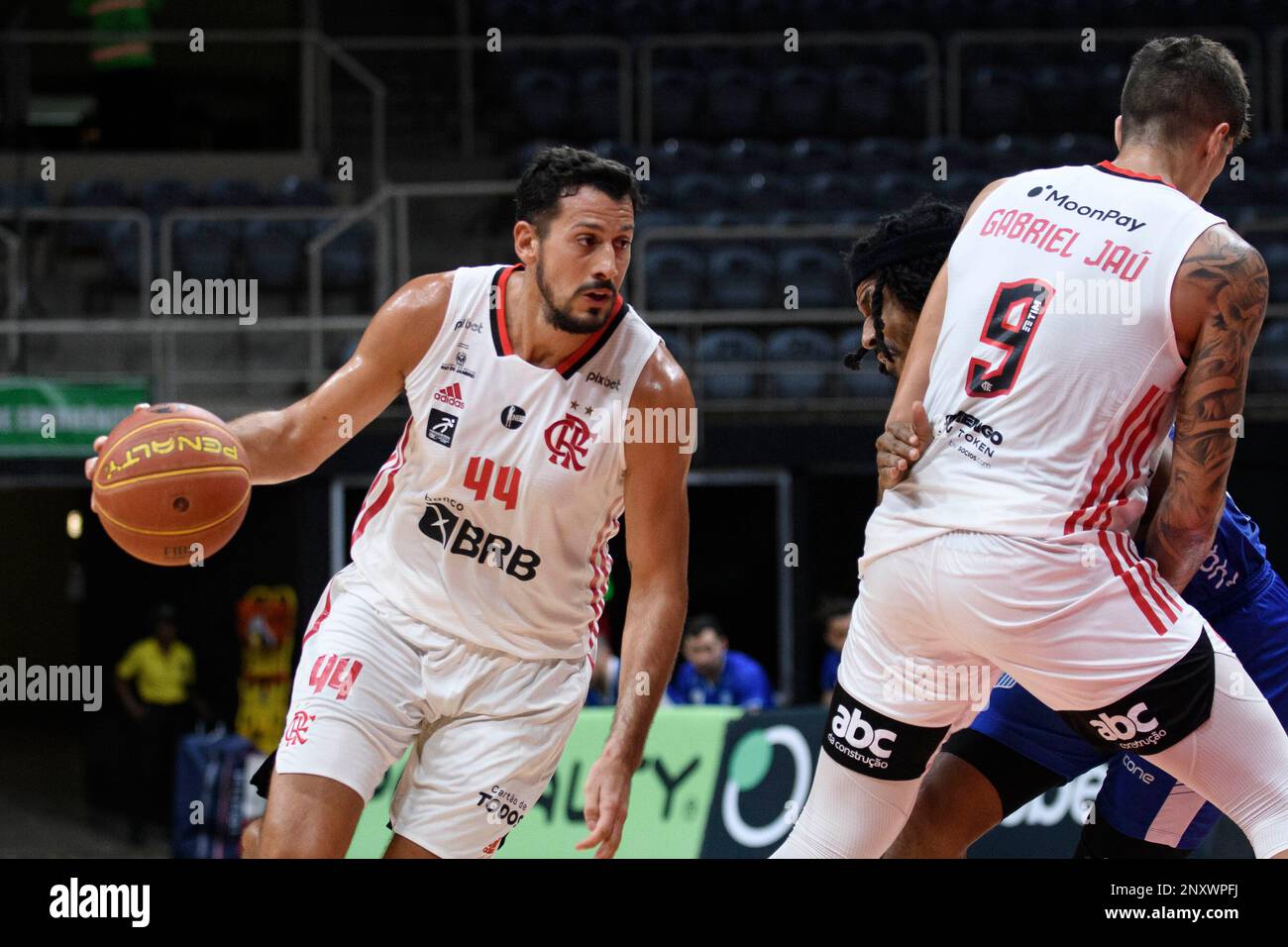 Rio De Janeiro, Brazil. 01st Mar, 2023. Cuello during Flamengo x Minas ...