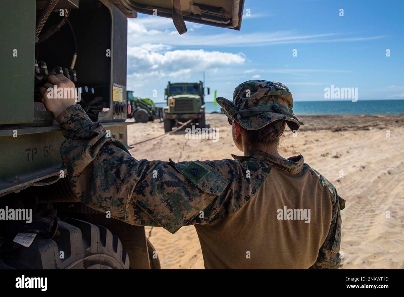 MULLIKULAM, Sri Lanka (Jan. 23, 2023) – U.S. Marine Corps Sgt. Ismara ...