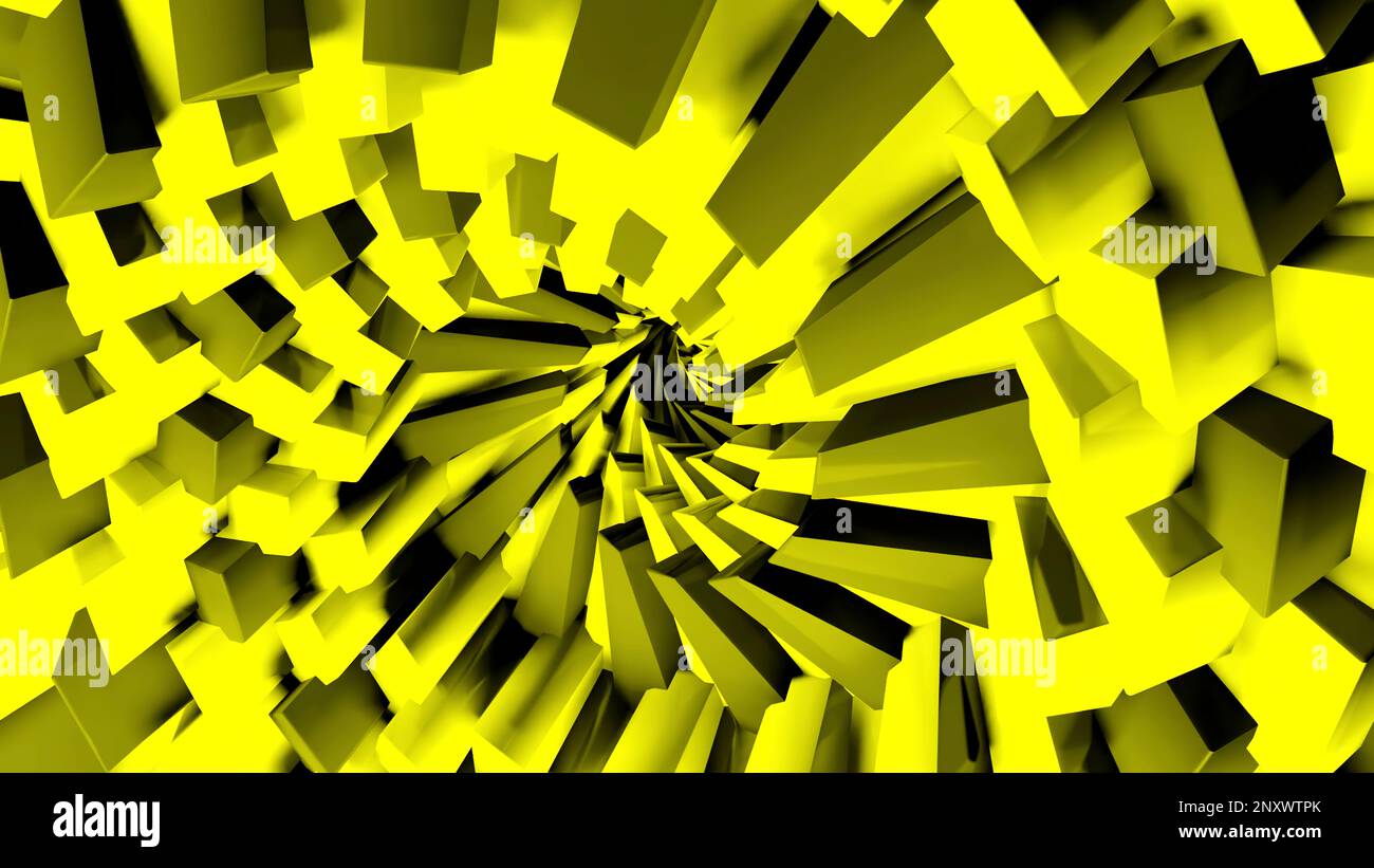 Magic spiral particles stream green hi-res stock photography and images ...