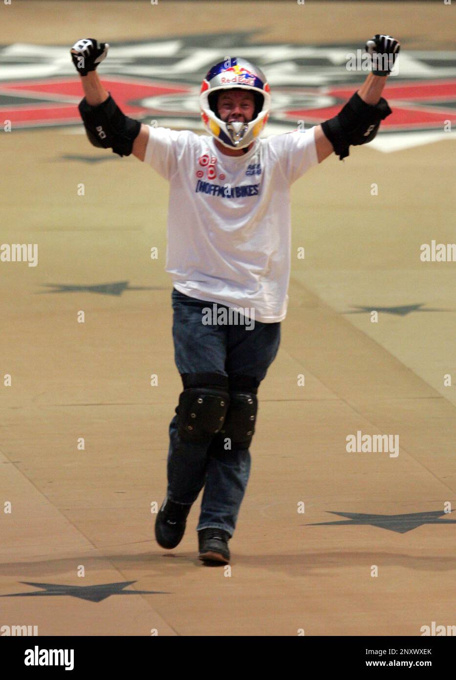 Kevin Robinson in action during the BMX Vert Trick contest at X Games ...