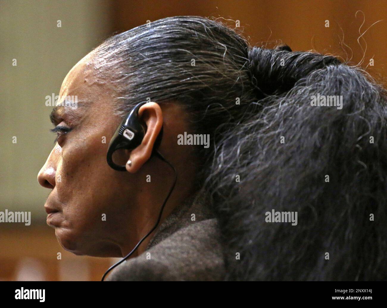 Ana Maria Cardona listens as prosecutor Reid Rubin gives his closing ...