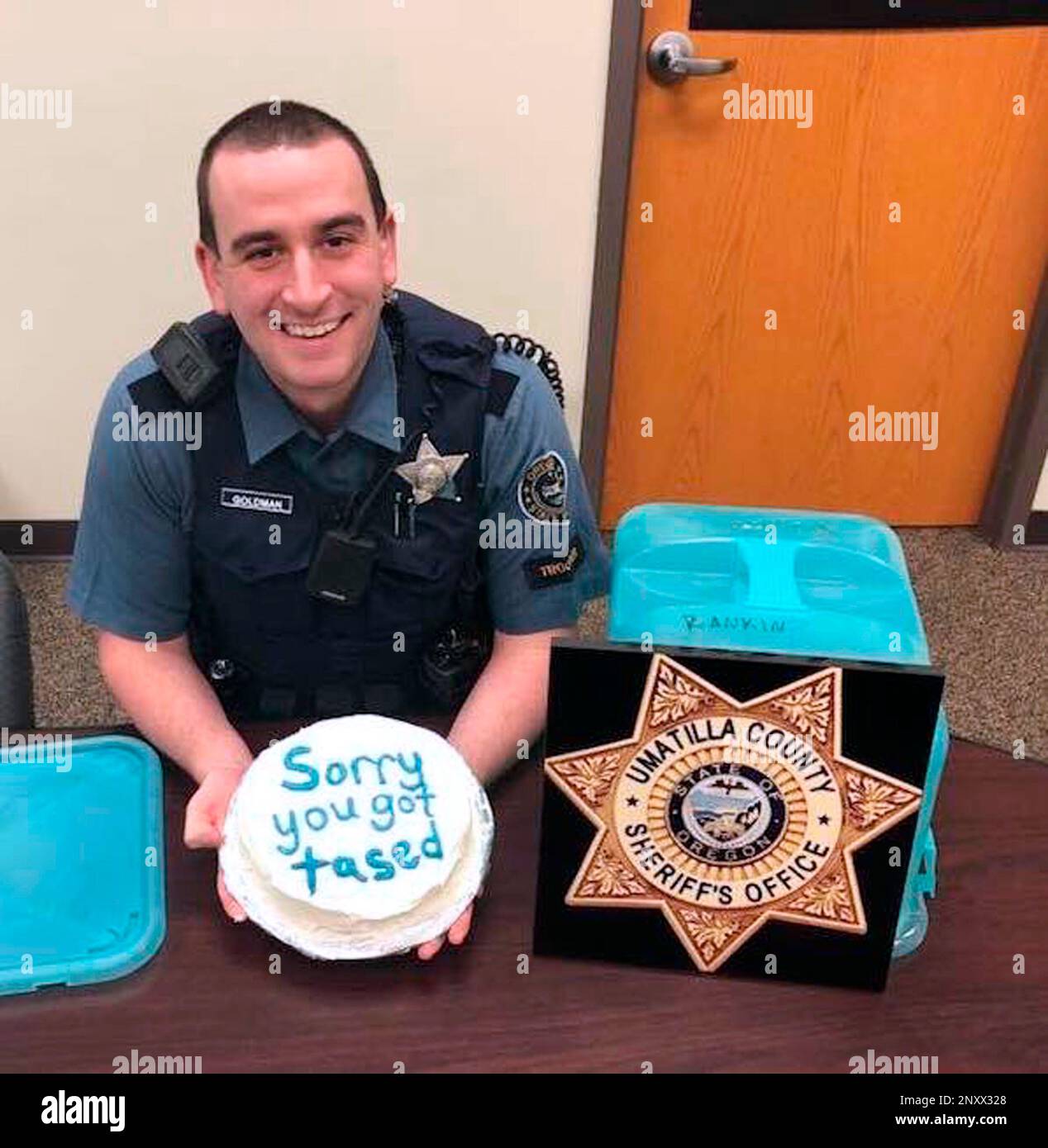 This undated photo provided by the Oregon State Police shows Oregon ...