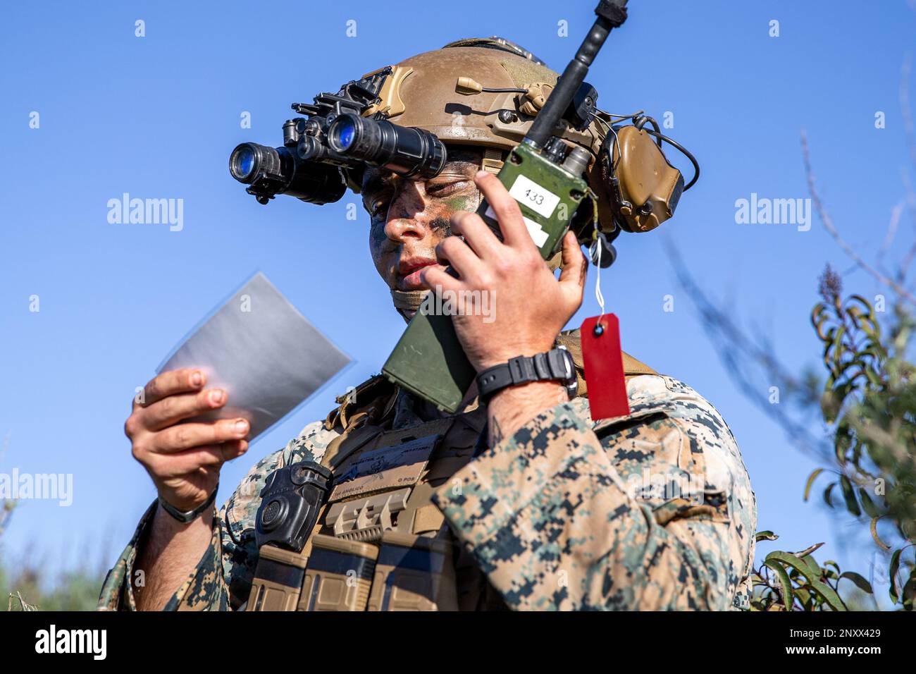 U.S. Marine Corps Cpl. Joshua Webster, a joint terminal attack ...