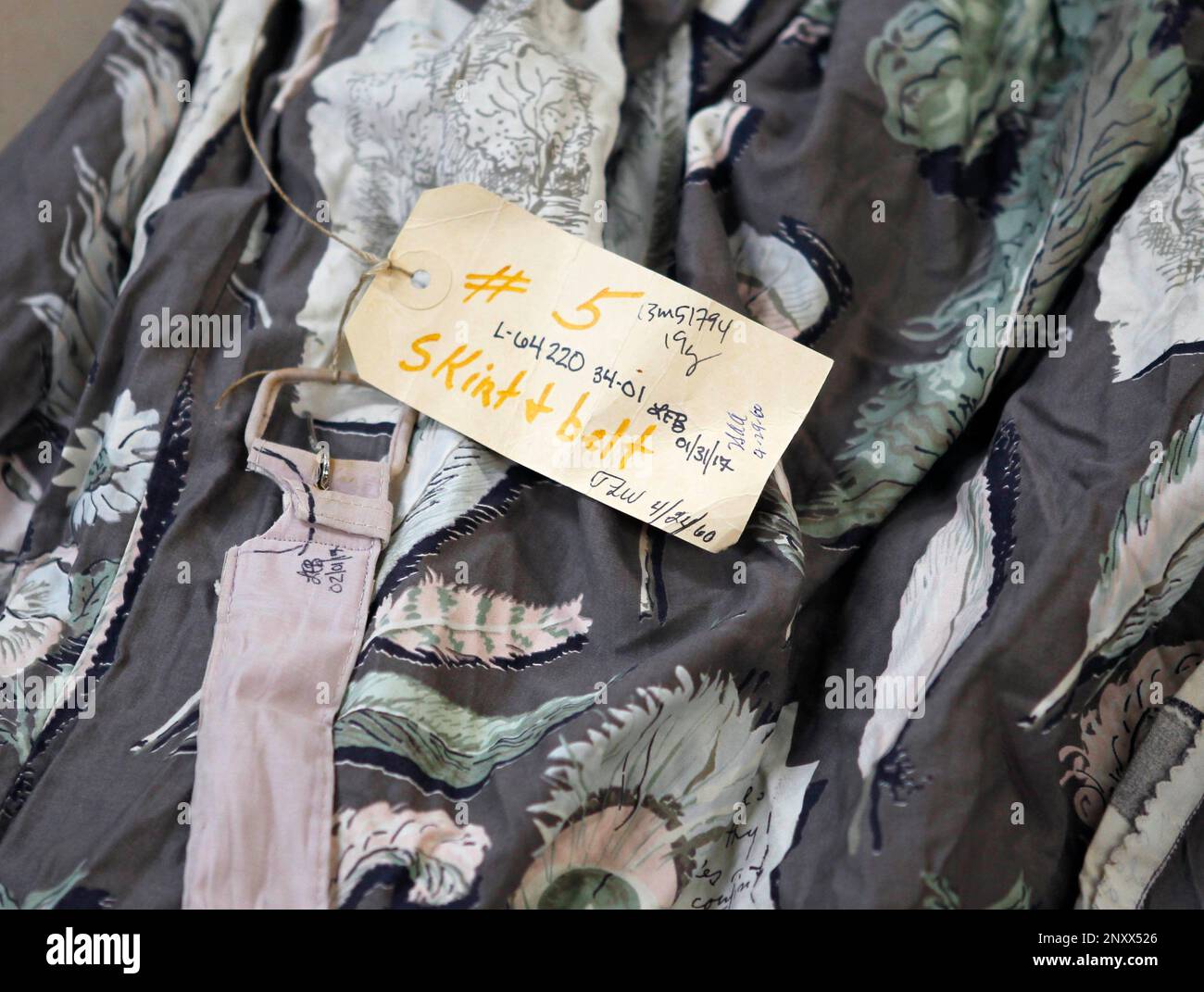The skirt and belt worn by Irene Garza when her body was discovered in ...