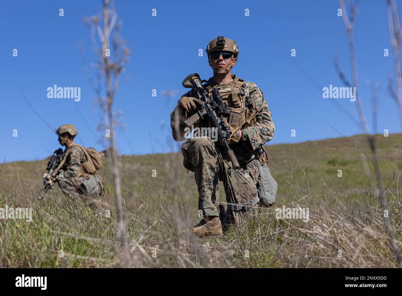 U.S. Marine Cpl. Nathaniel Grader, a team leader with 2nd Battalion ...