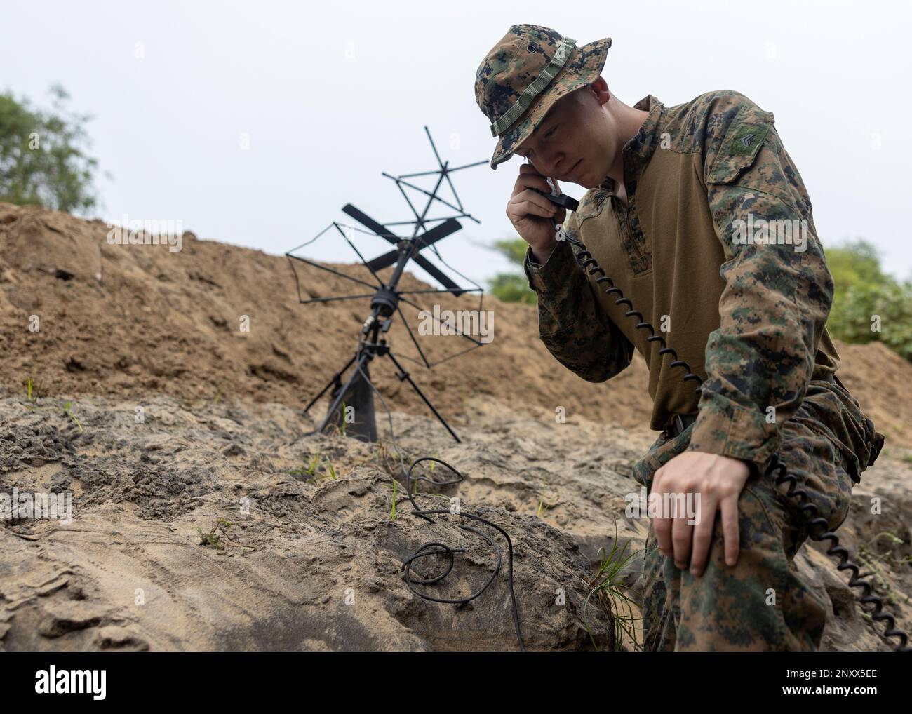 MULLIKULAM, Sri Lanka (Jan. 22, 2023) – U.S. Marine Cpl. Sean Cantwell ...
