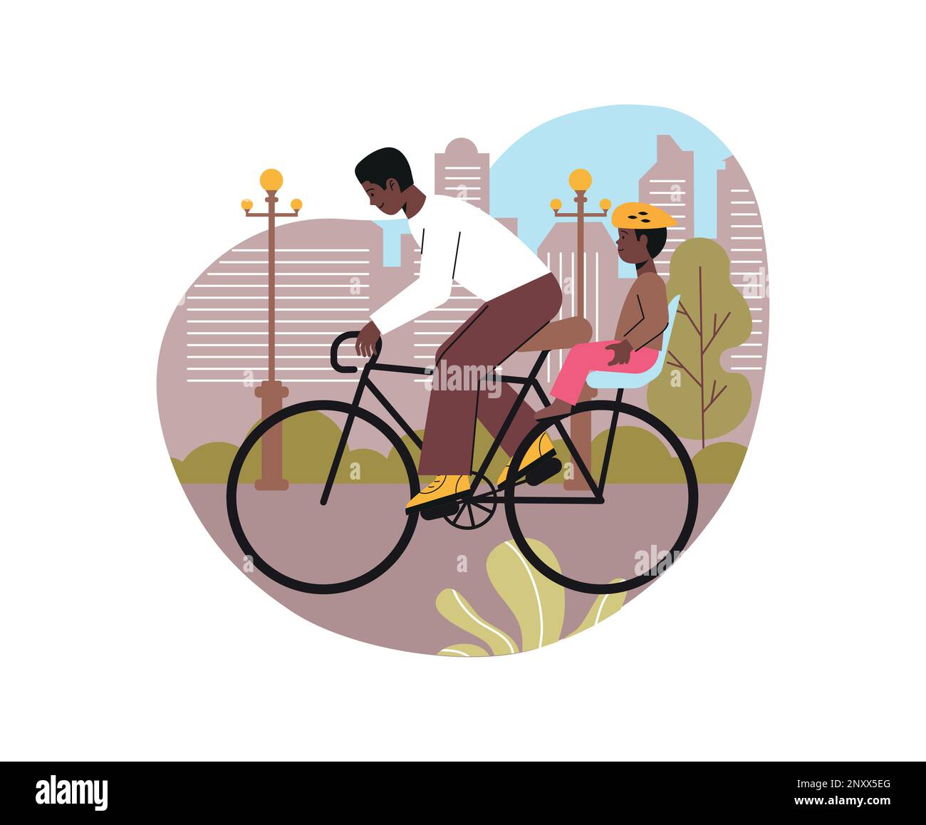 Family outdoor activities concept Stock Vector Image & Art - Alamy