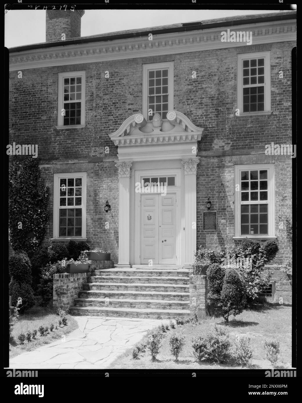 Wythe House, Williamsburg, James City County, Virginia. Carnegie Survey ...