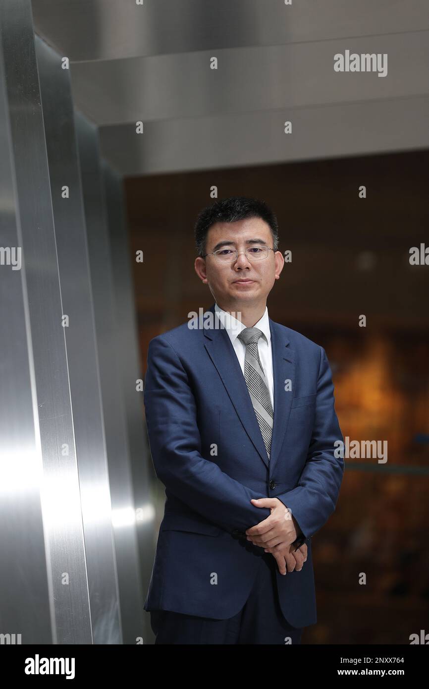 Mr Zhao Guang Ming, CEO of AnAn International Limited, a fuel oil ...