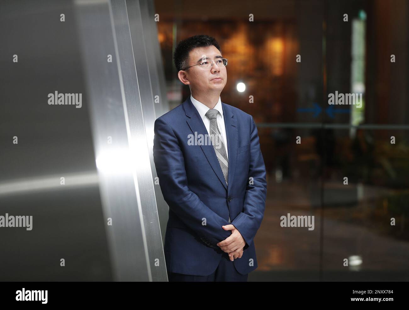Mr Zhao Guang Ming, CEO of AnAn International Limited, a fuel oil ...