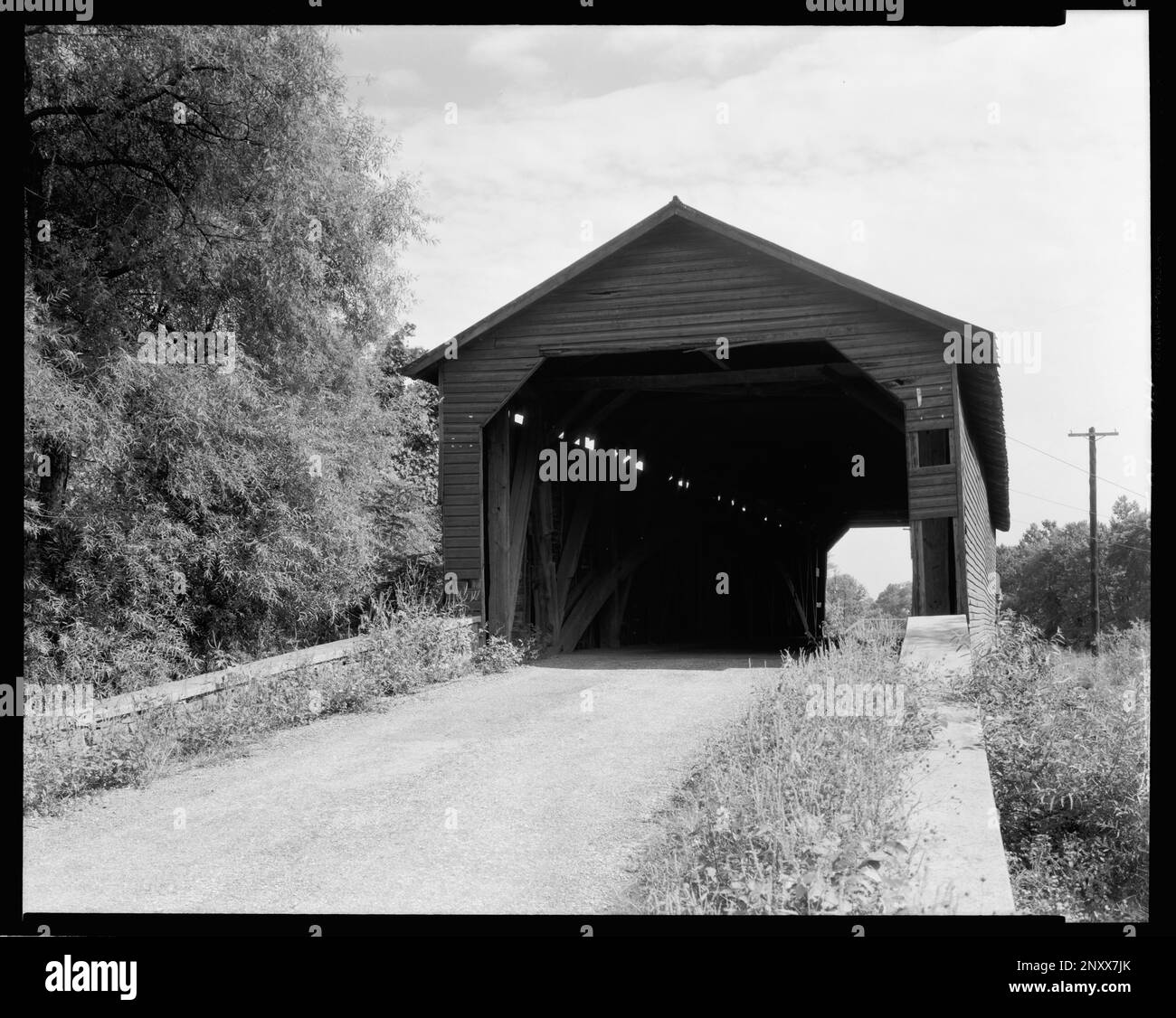 Covered Bridge, Frederick County, Maryland. Carnegie Survey of the ...