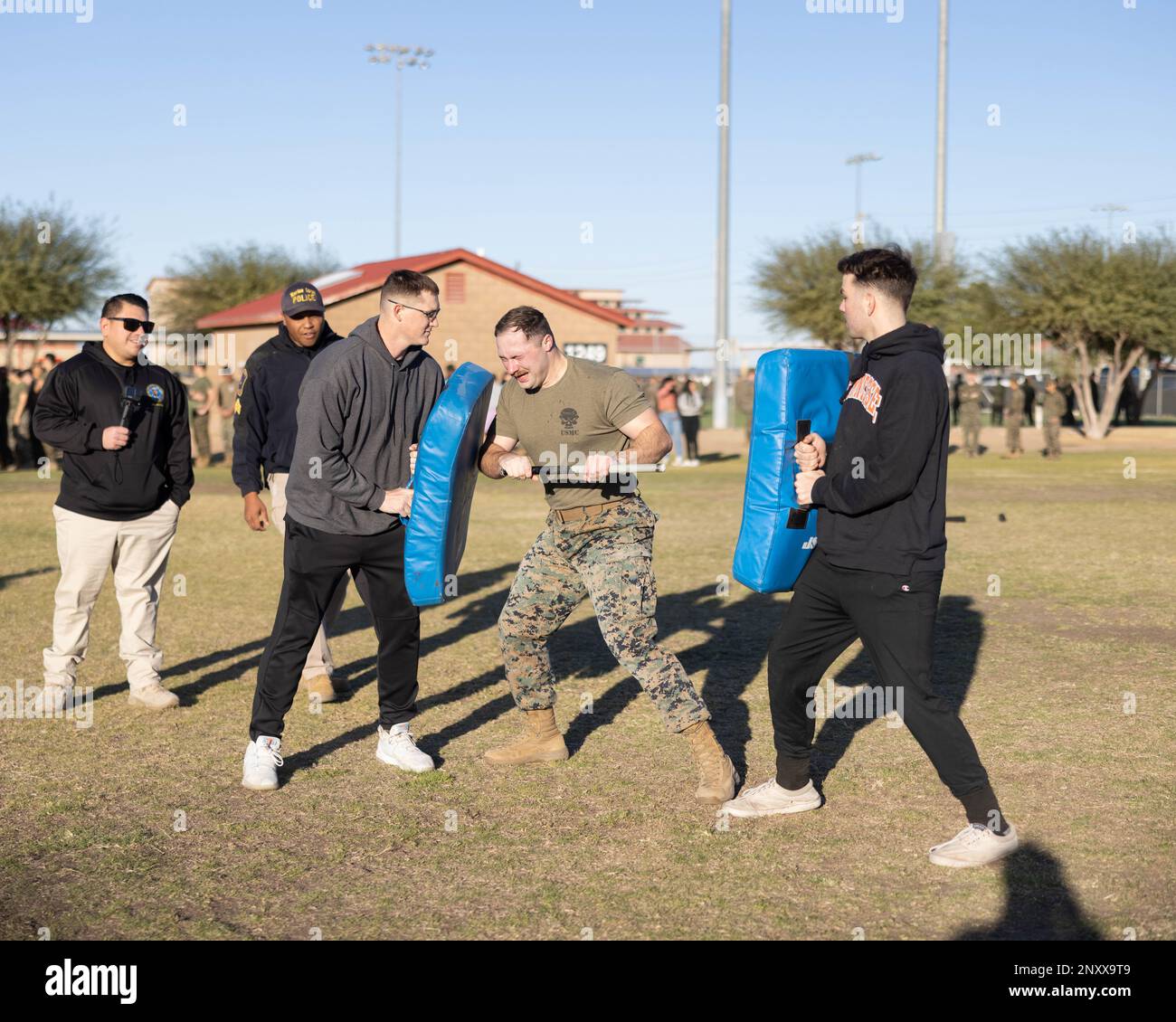 U.S. Marine Corps Staff Sgt. Cody Merrill, meteor/oceanography analyst ...