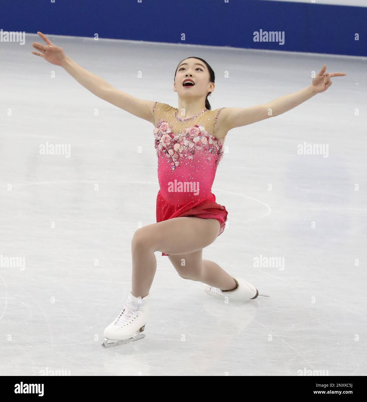 Rika Kihira of Japan performs during ladies free skating of ISU Junior ...