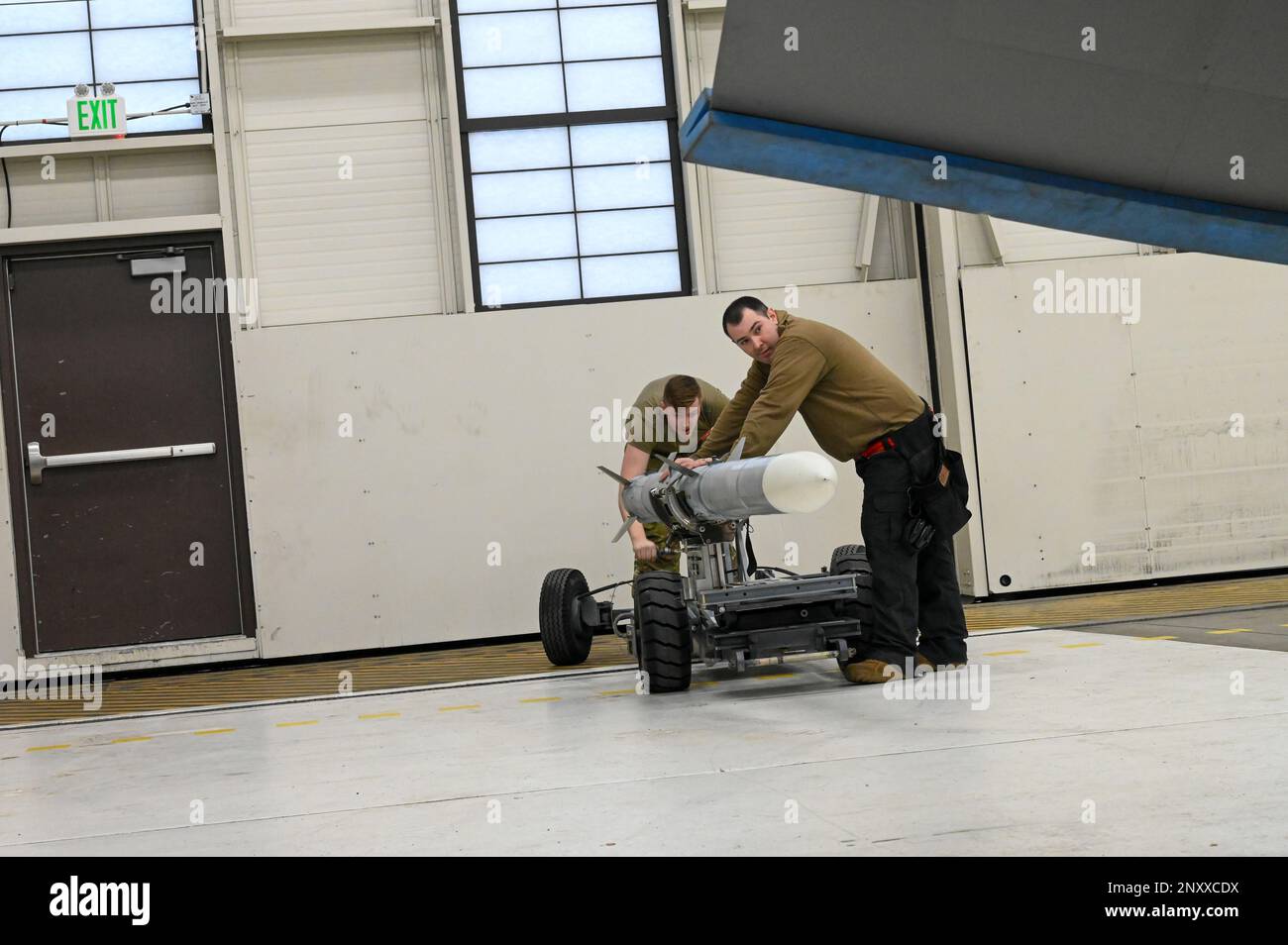 Jan 20, 2023, load crews form the 477th Aircraft Maintenance Squadron ...