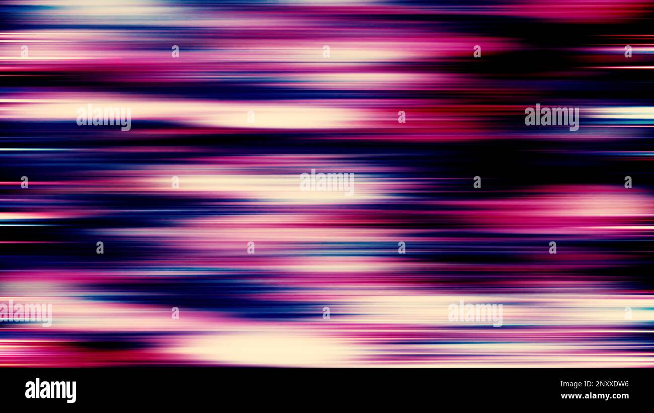 Blurred pink lines with gradient effect. Motion. Parallel horizontal ...