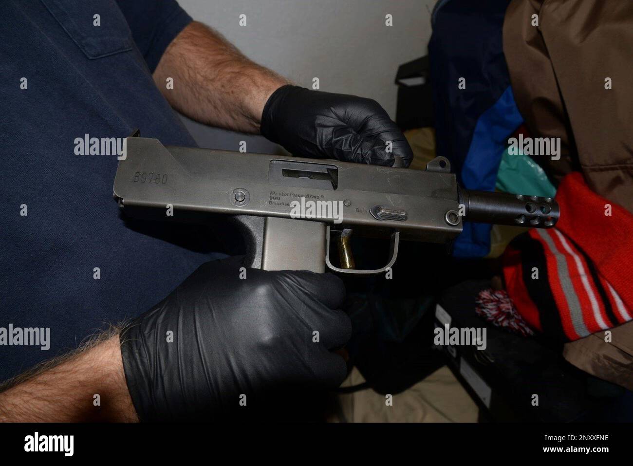 In this Thursday, Dec. 7, 2017, photo released by the Stockton Police ...