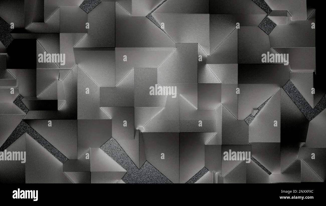 Rotating glowing cube box animation hi-res stock photography and images ...