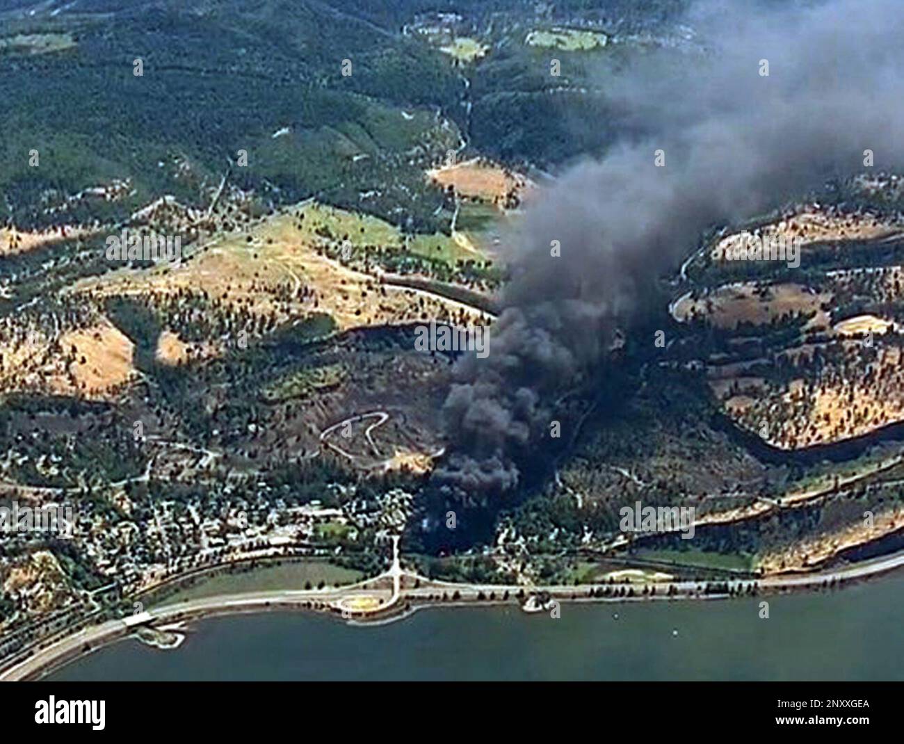 FILE- In this June 3, 2016, file image, from video provided by KGW-TV ...